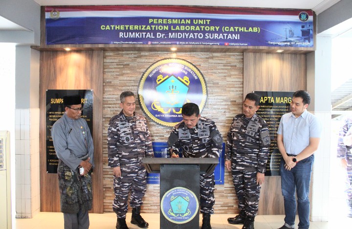 Peresmian Cathlab Rumkital Dr. Midiyato Suratani, Kadiskesal : Inovasi ...