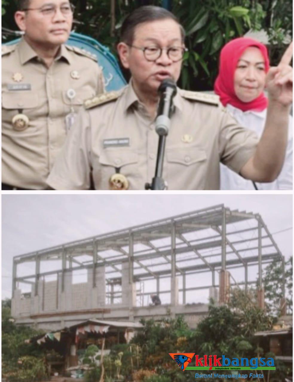 “Mark-Up” Hanggar TPS 3R Sunter Jaya Rp.4,5 Miliar, Hanya seluas 72 ...